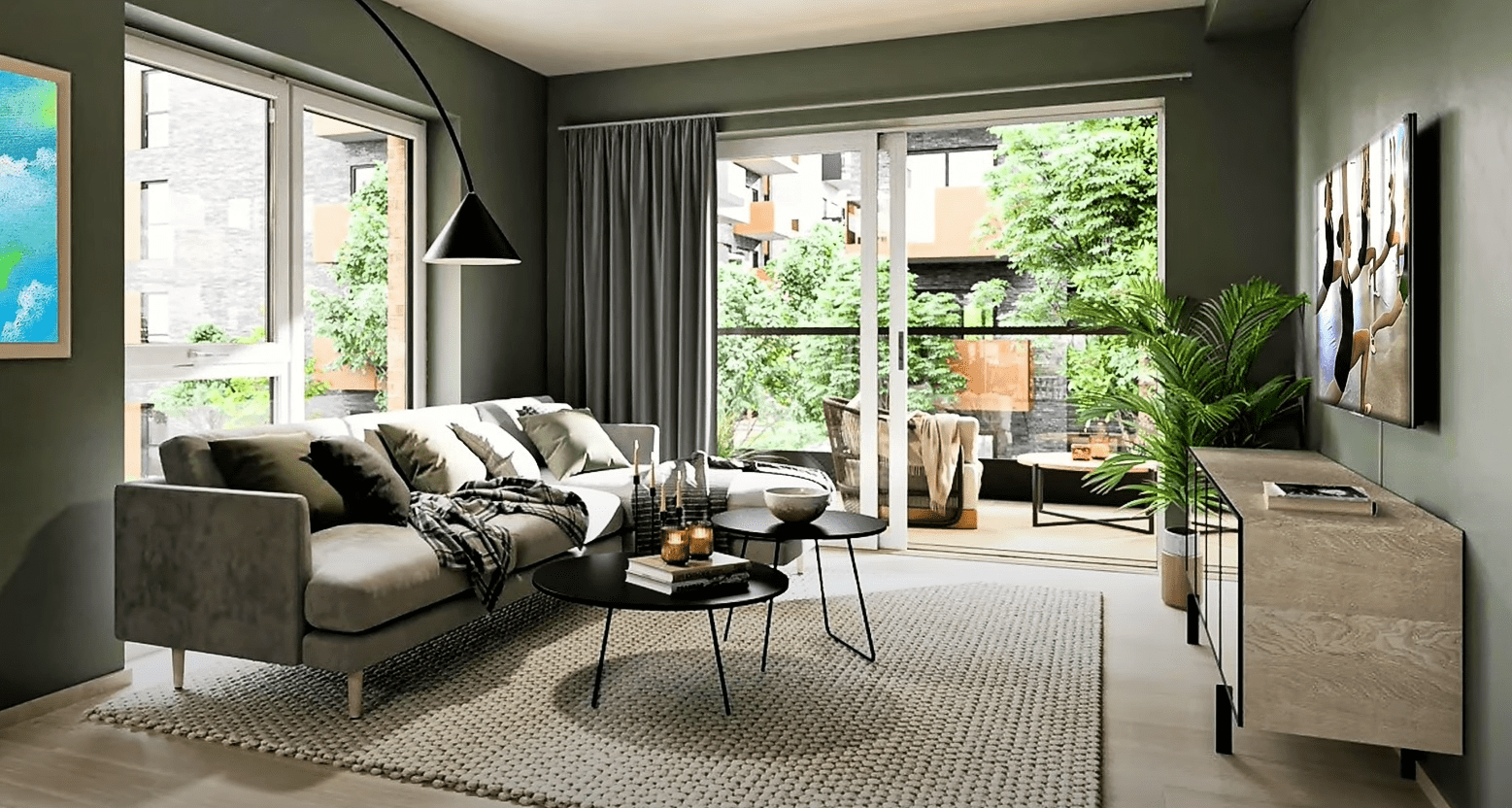 Advantages of choosing a dark wall color (part1)👍😀