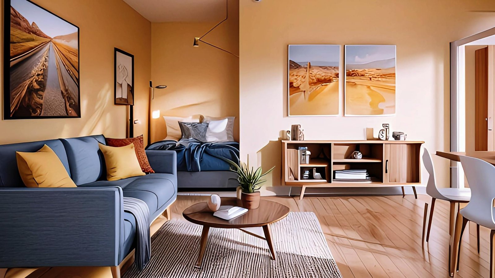 STUDIO APARTMENT IDEAS that Make the Space Feel Like a Home