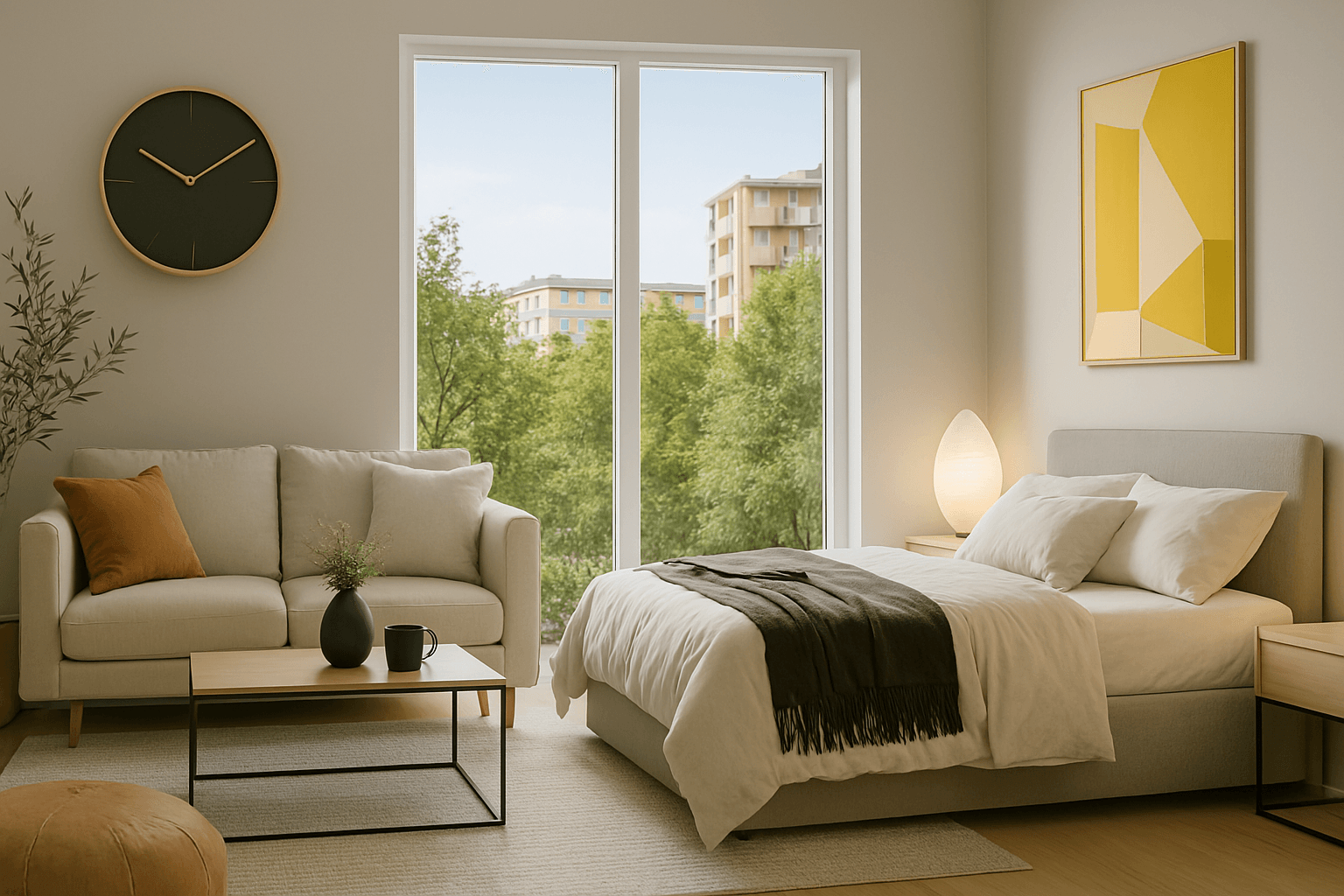 Space Magic: 50 Amazing Studio Apartment Design Ideas #9